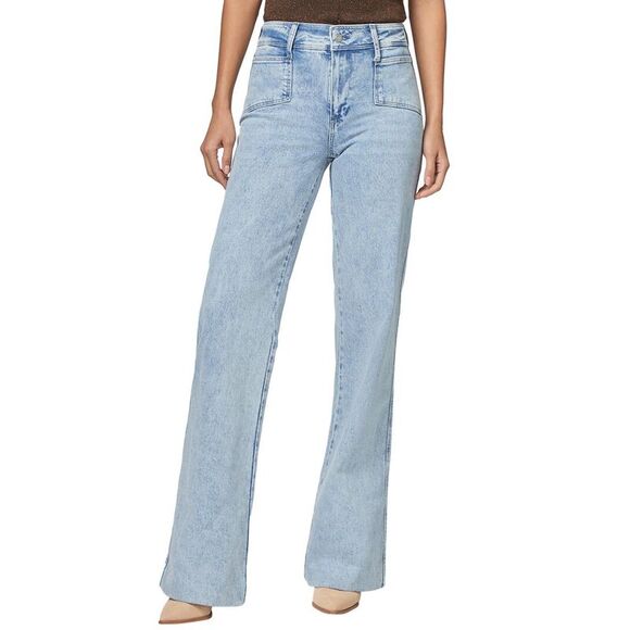 PAIGE | Jeans | Paige Leenah Alivia Trouser Leg Jean | Poshmark